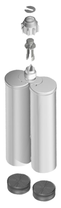 medmix® (formerly Sulzer Mixpac®) Mixpac empty dual cartridge for ...