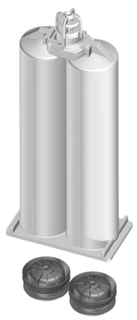 Sulzer mixpac cartridge for filling epoxy, acrylic and MMA adhesives