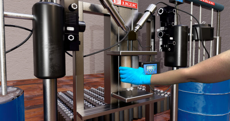 1K2K Dosing & Dispensing cartridge filling services for adhesive ...